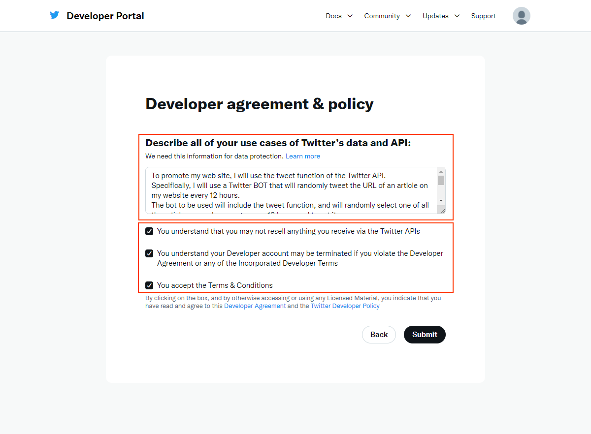 Twitter API 取得方法 – ねんでぶろぐ